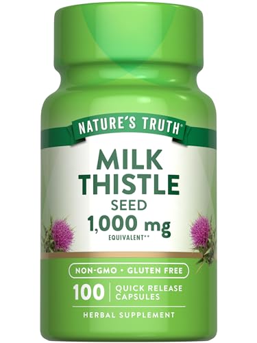 non-GMO milk thistle capsules for health