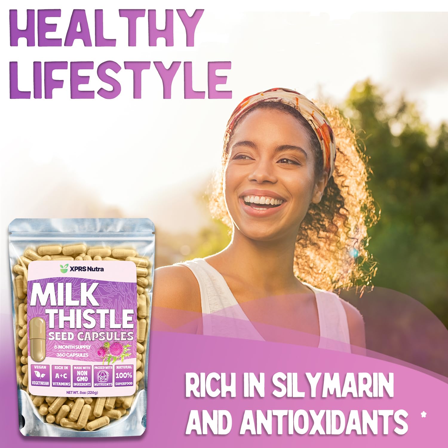 non-GMO milk thistle for detox