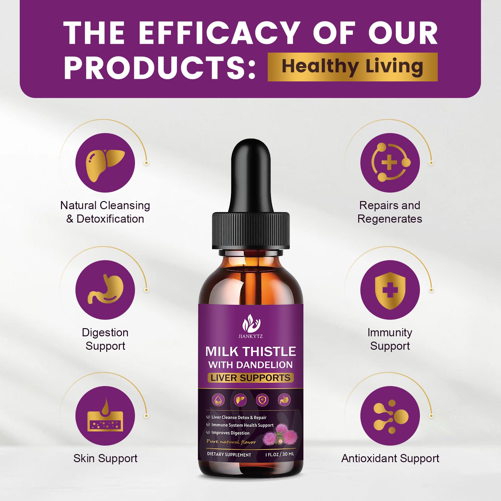 Non-GMO milk thistle for wellness