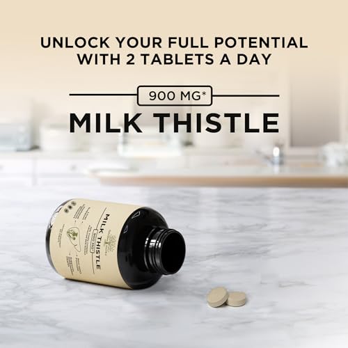 Non-GMO milk thistle tablets