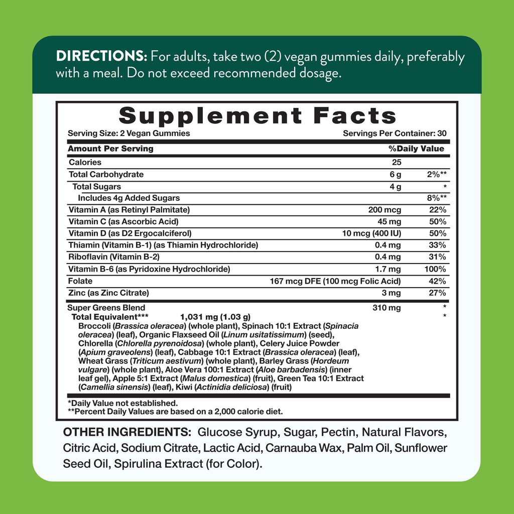 non-GMO mineral gummy vitamins