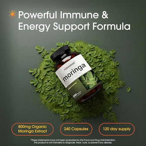 non-GMO moringa supplement capsules