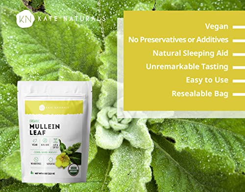 non-GMO mullein leaf benefits