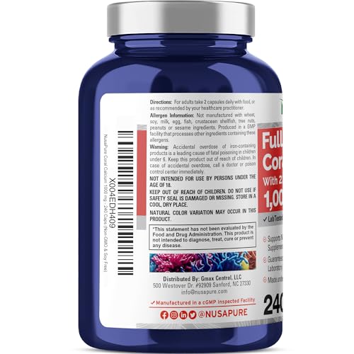 Non-GMO multi-mineral capsules