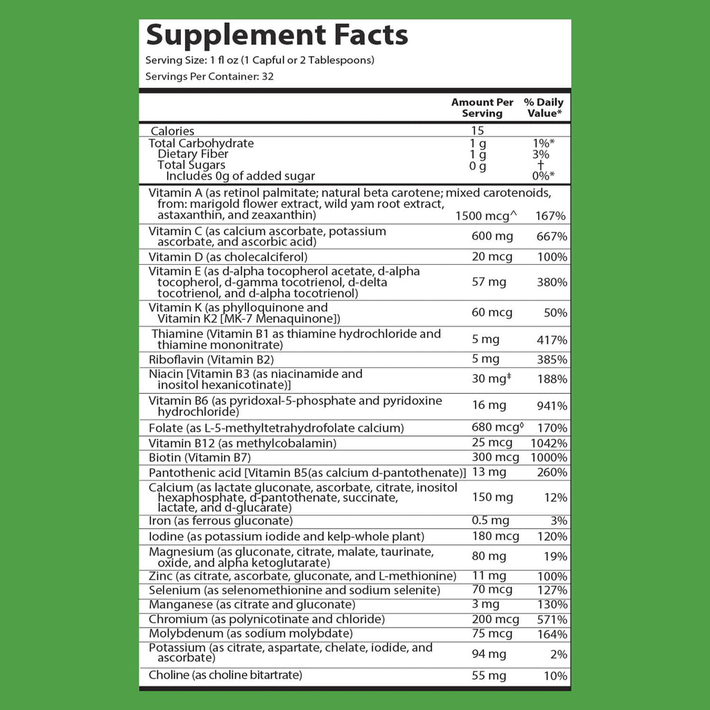 non-GMO multivitamin for men and women
