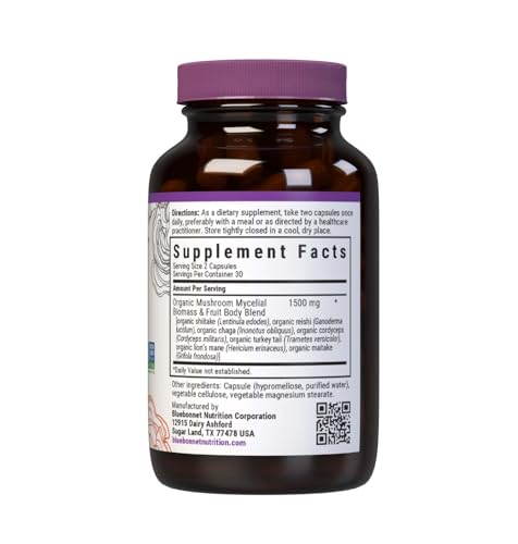 non-GMO mushroom capsules for wellness