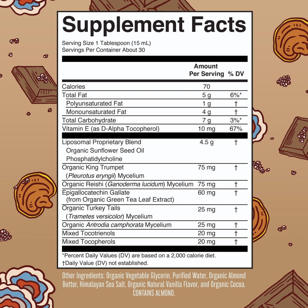 Non-GMO mushroom extract for vitality