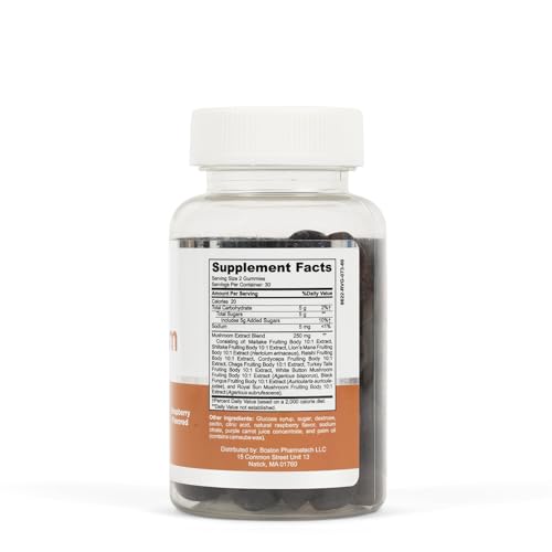 Non-GMO mushroom gummies for daily nutrition