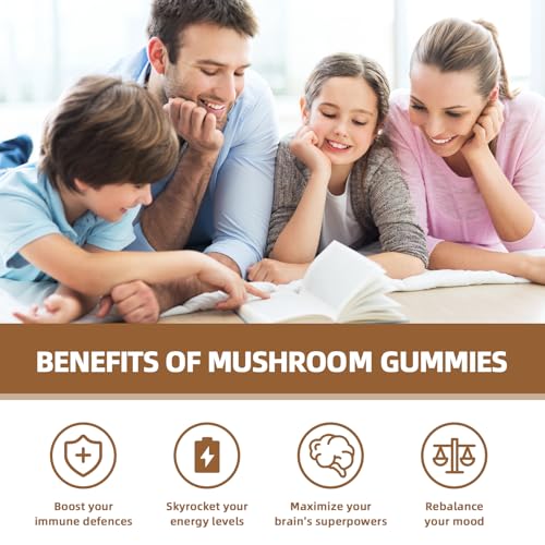 non-GMO mushroom gummies for wellness