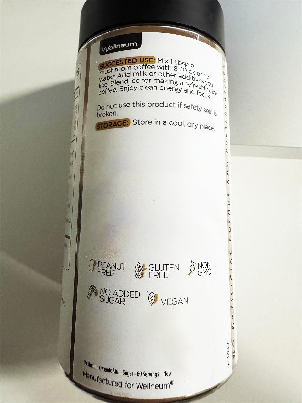 non-GMO mushroom health supplement