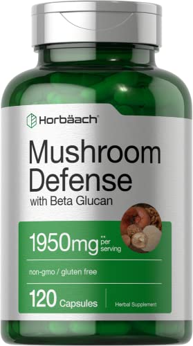 Non-GMO mushroom supplement capsules