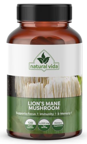 Non-GMO mushroom supplement for focus