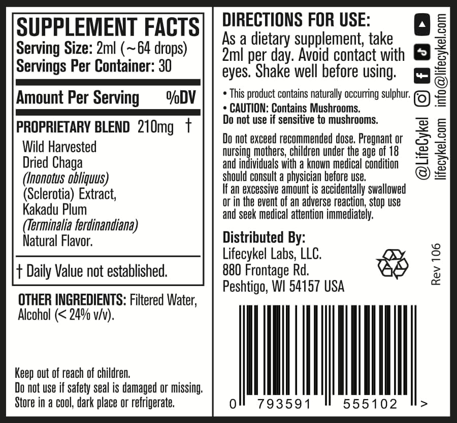 Non-GMO mushroom supplement for kids