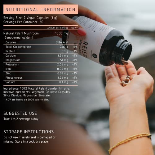 Non-GMO mushroom supplement for wellness
