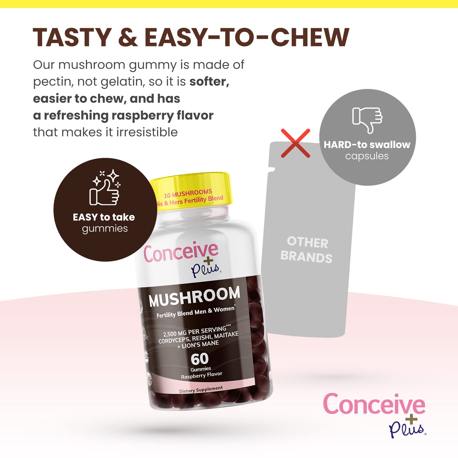 Non-GMO mushroom supplements for health