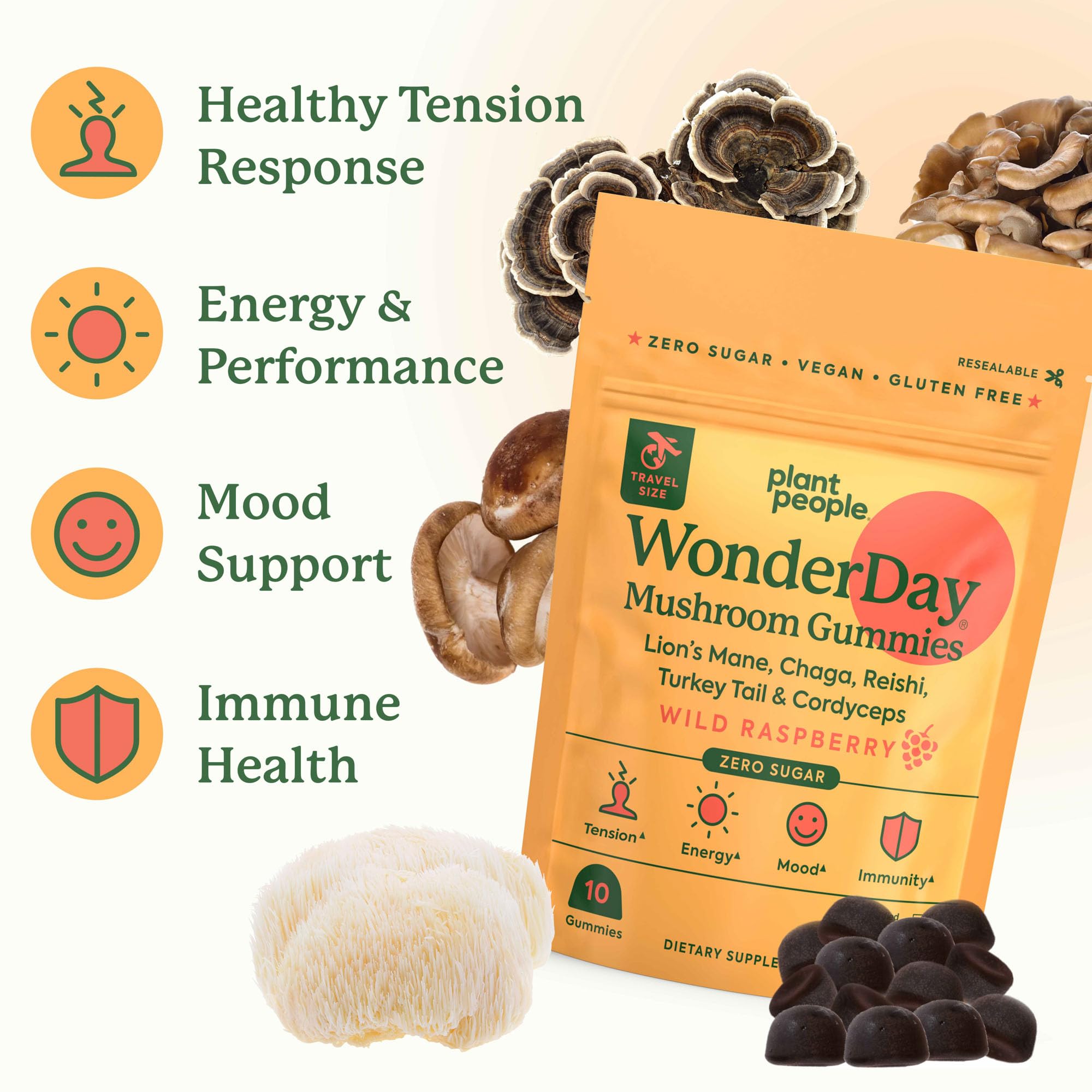 Non-GMO mushroom supplements for wellness
