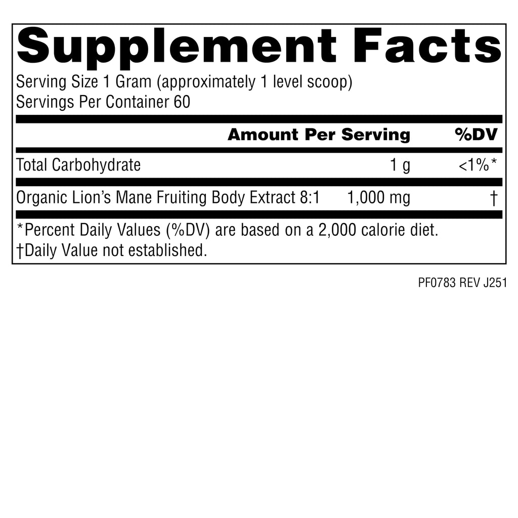 Non-GMO mushrooms for mood support