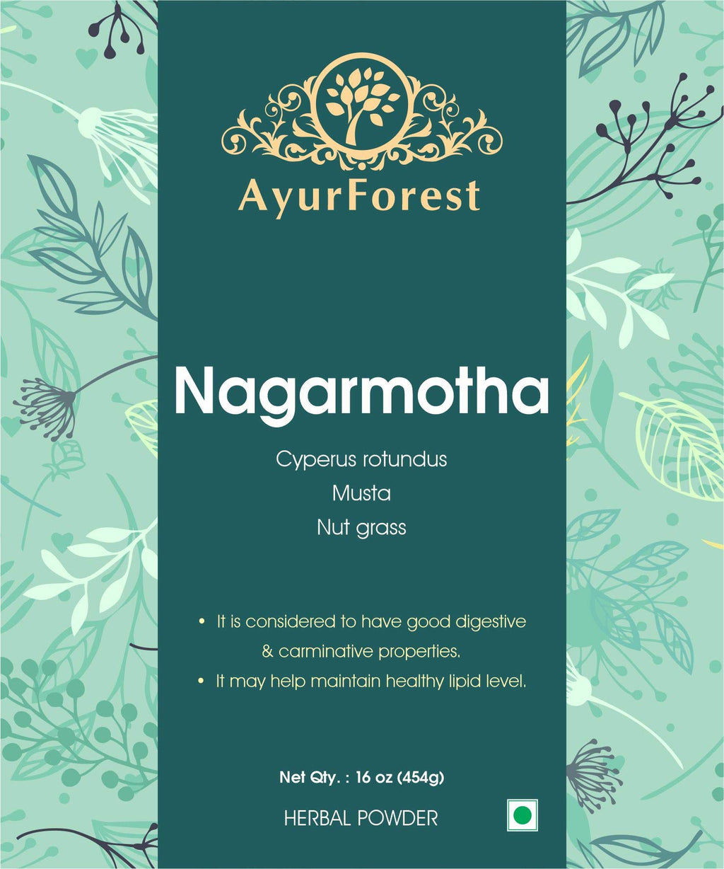 non-GMO nagarmotha for healthy gut
