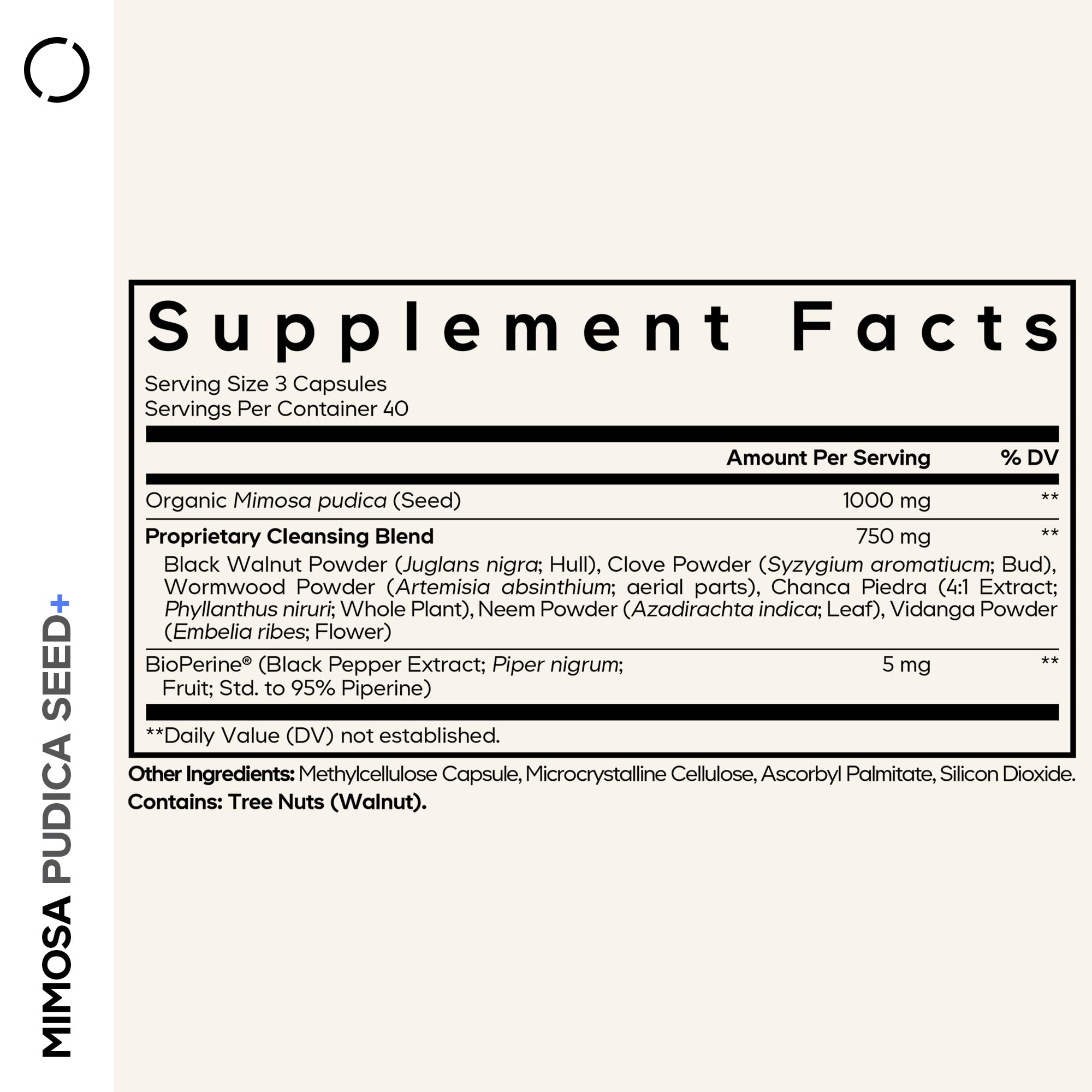 Non-GMO neem supplement for wellness
