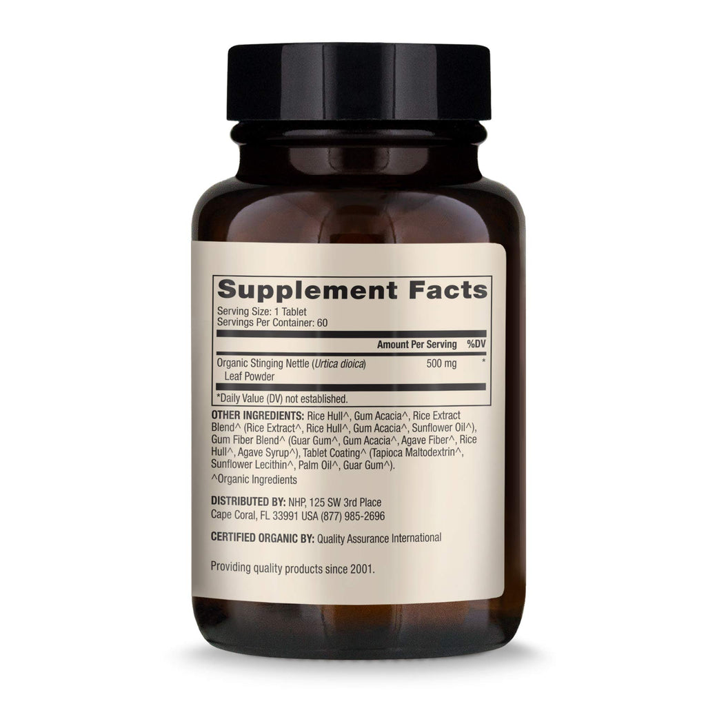 non-GMO nettle for natural relief