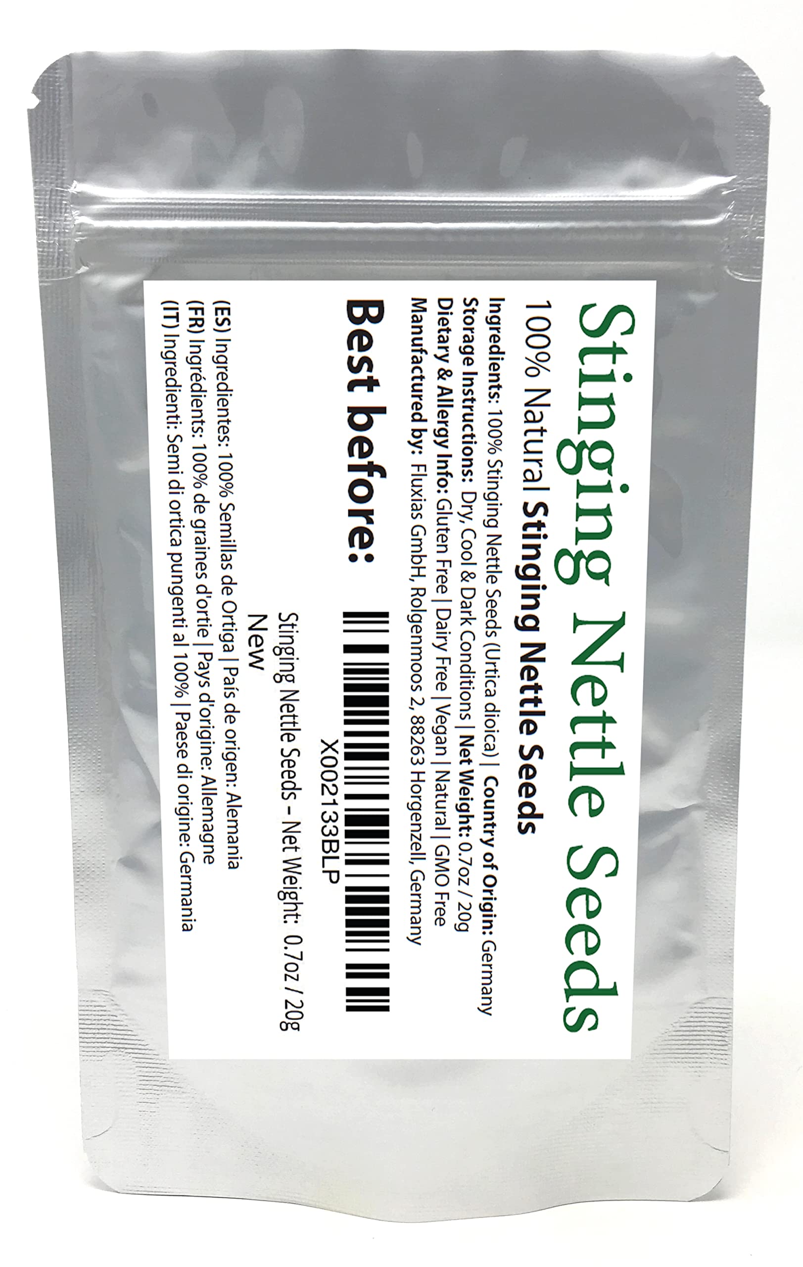 non-GMO nettle protein source