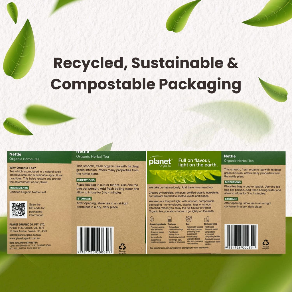 non-GMO nettle tea for wellness