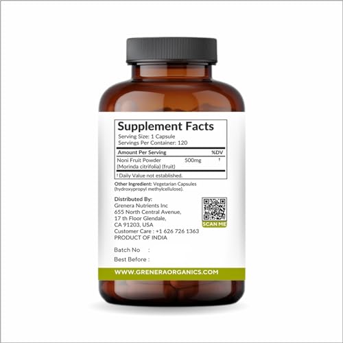 non-GMO noni capsules benefits