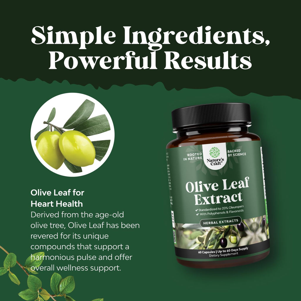 non-GMO olive leaf health supplement