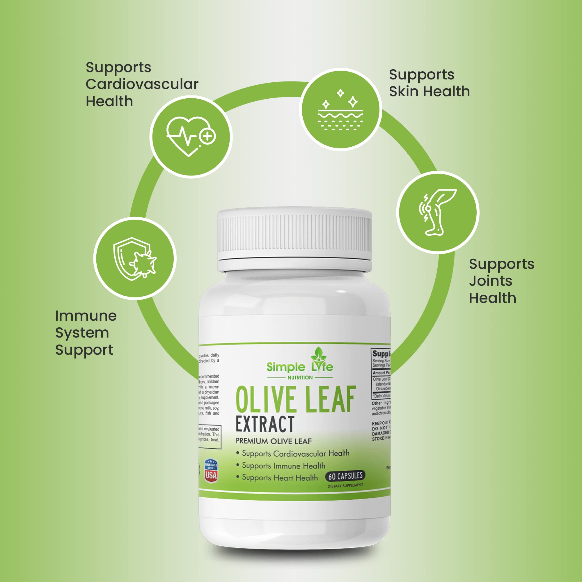 non-GMO olive leaf supplement