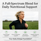 non-GMO omega softgels for vitality
