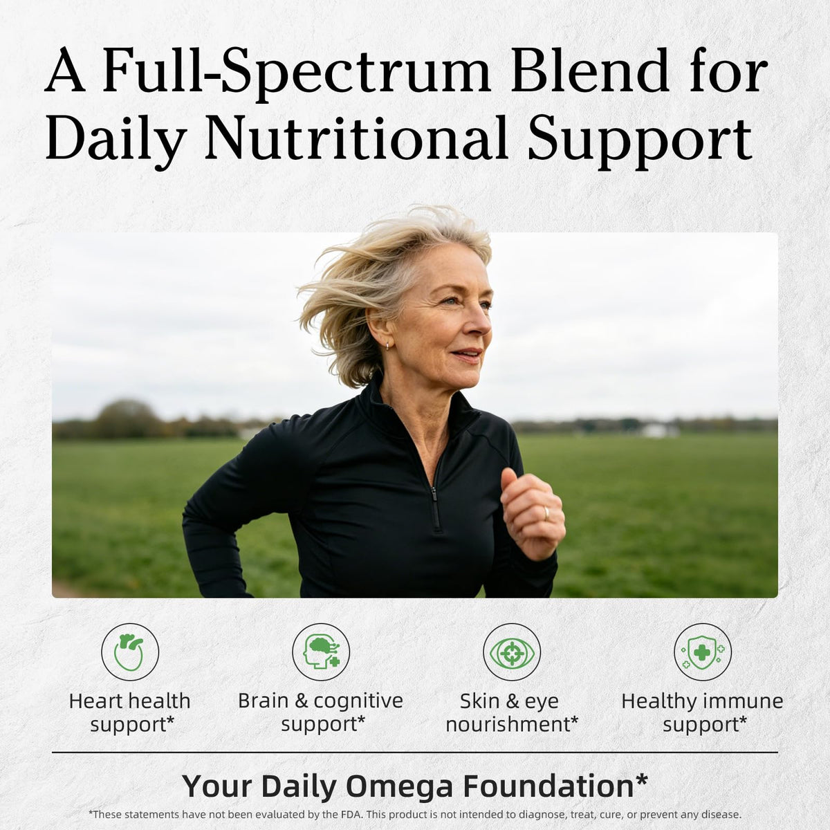 non-GMO omega softgels for vitality