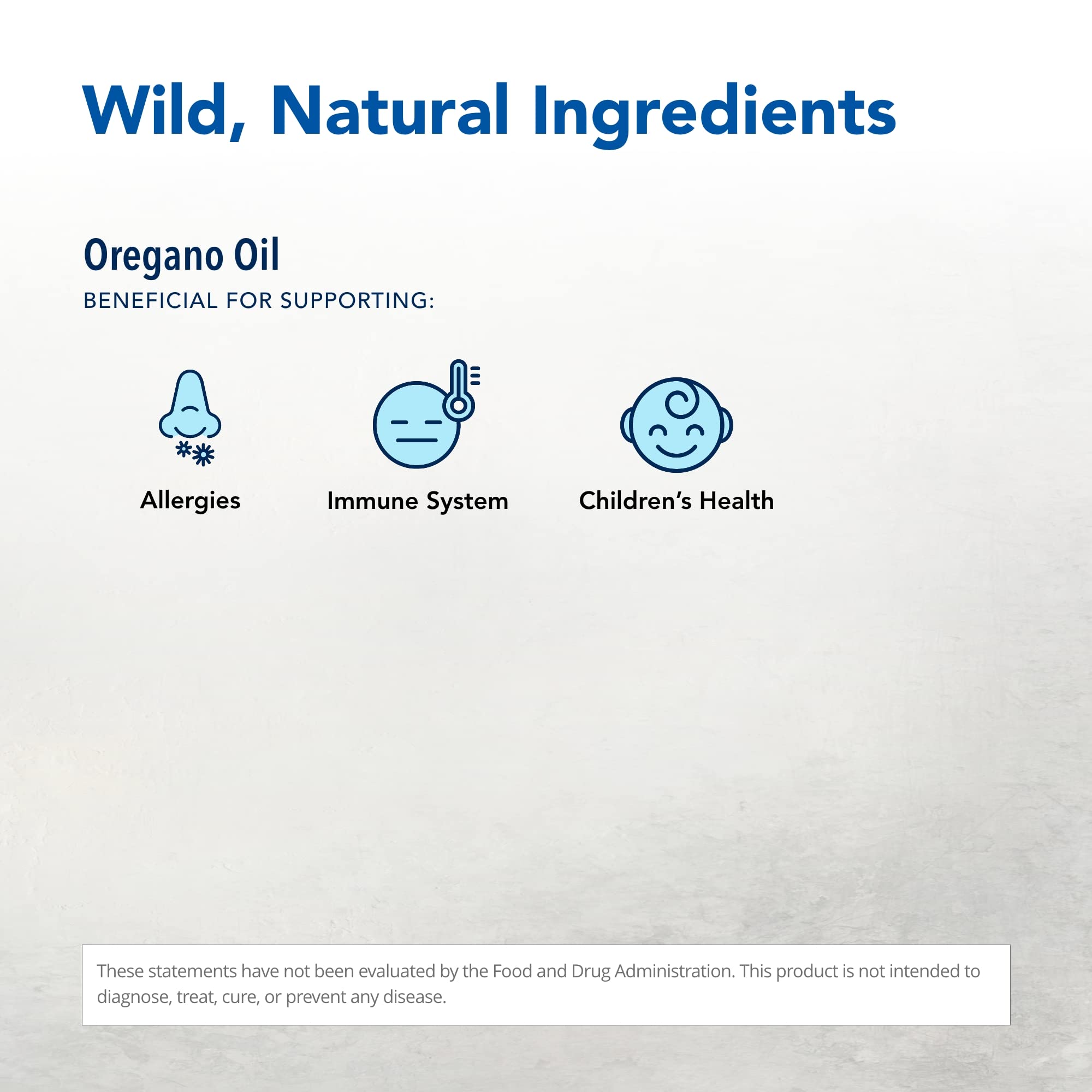 Non-GMO oregano oil for health