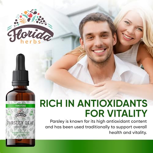 non-GMO parsley tincture for health