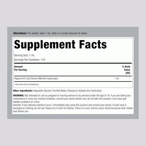 non-GMO peppermint liquid extract