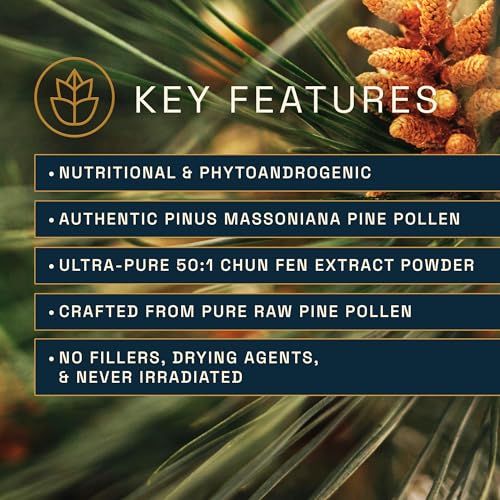 Non-GMO pine pollen extract