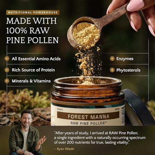 non-GMO pine pollen for wellness