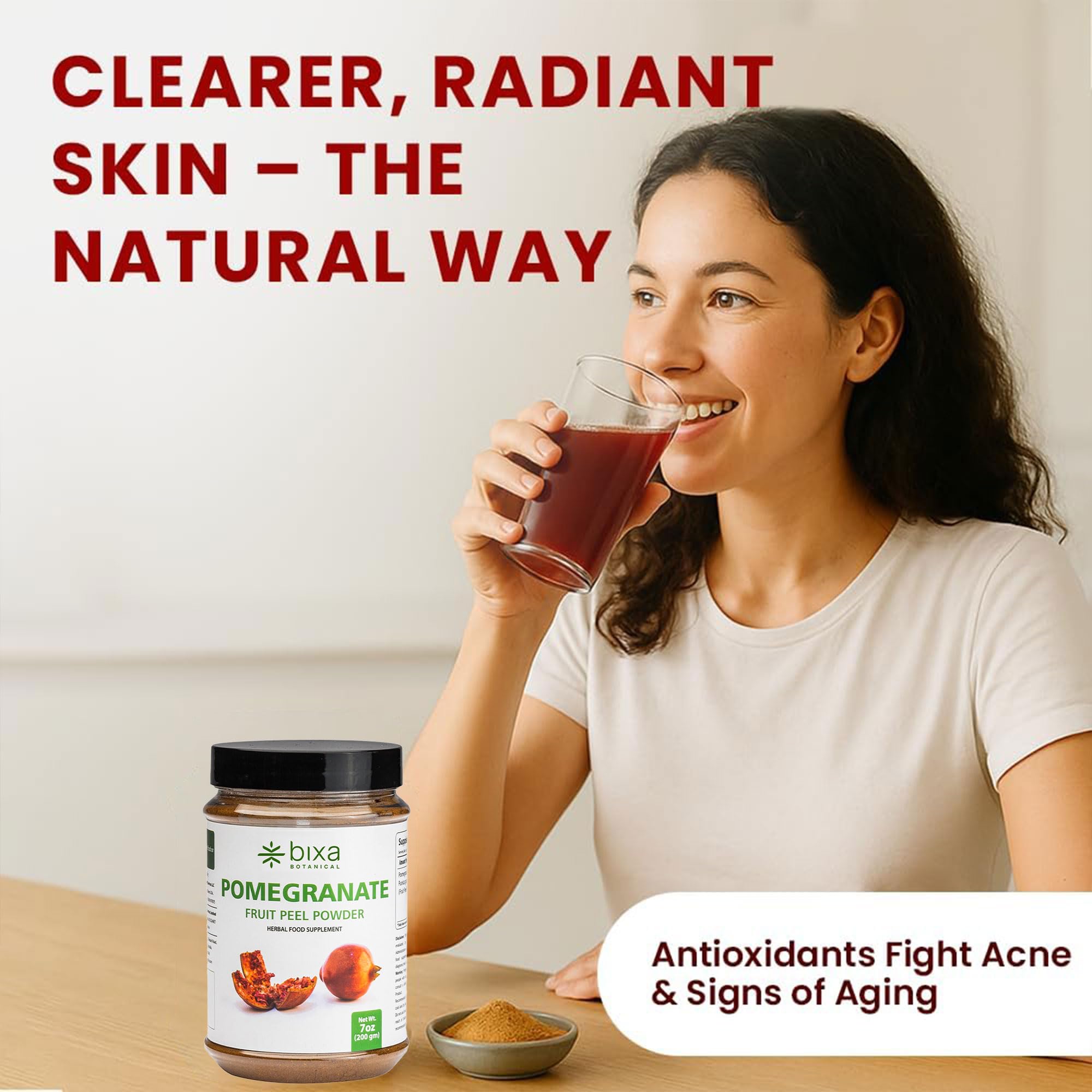 non-GMO pomegranate peel powder uses