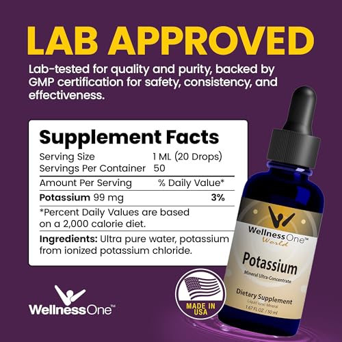 non-GMO potassium drops for health