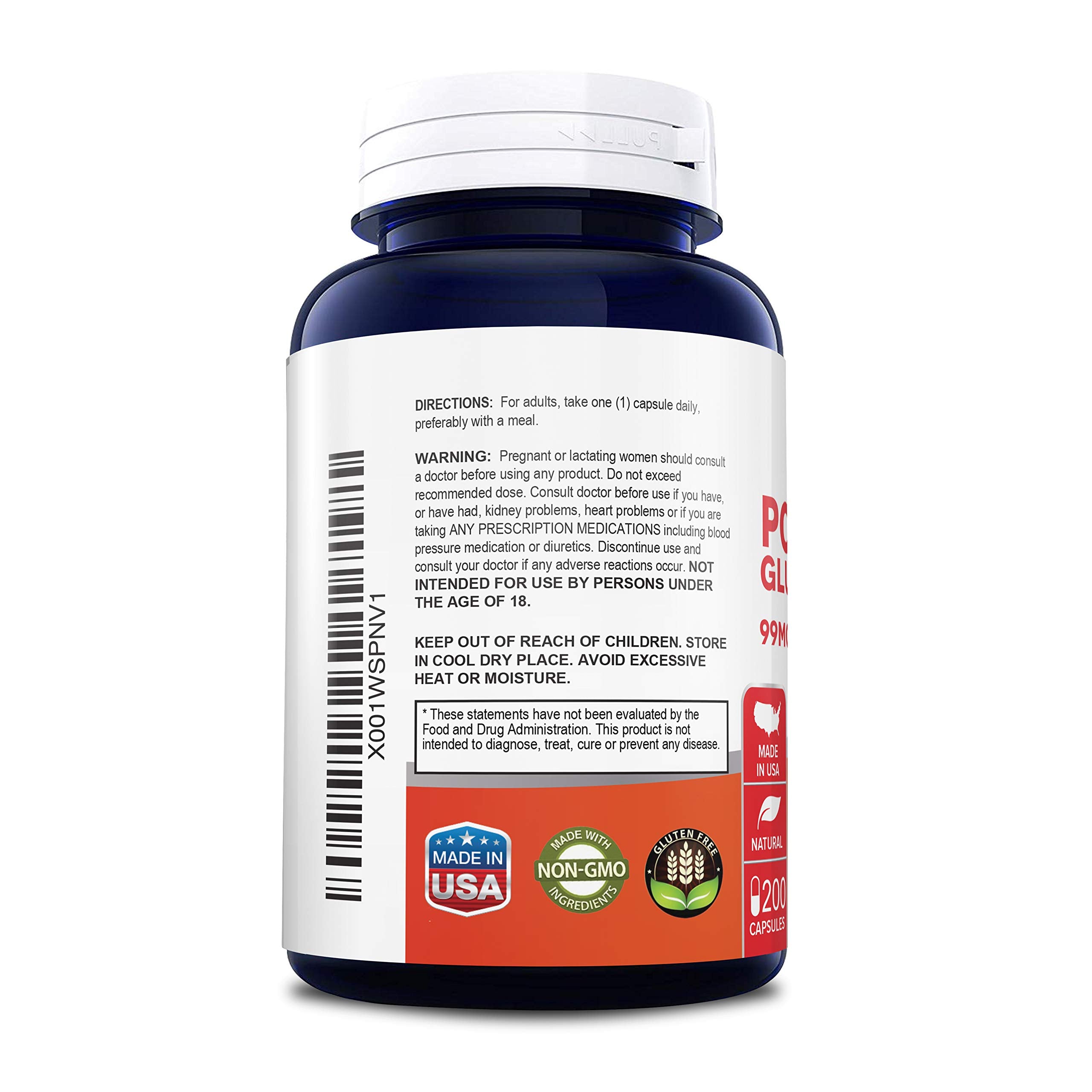 non-GMO potassium gluconate for vitality