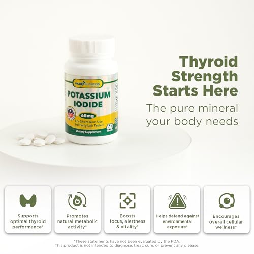 Non-GMO potassium iodide capsules