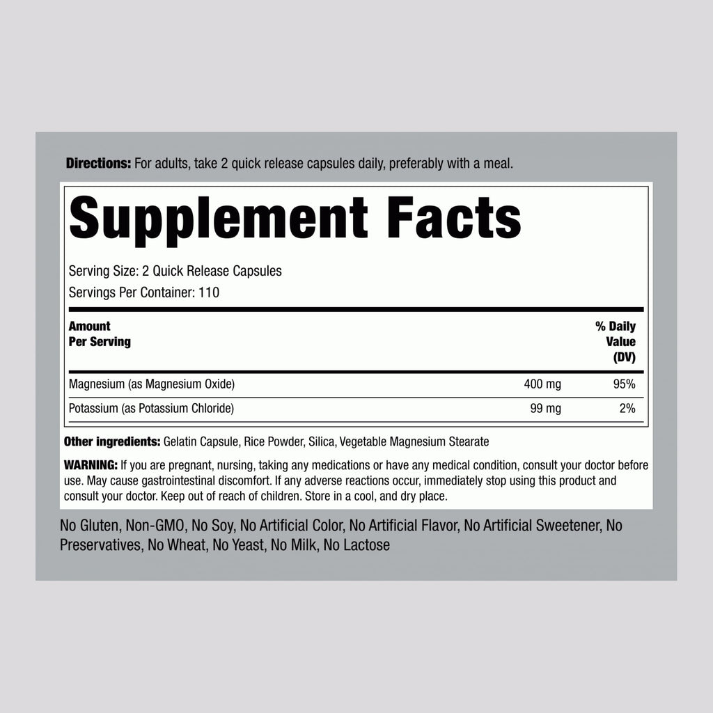non-GMO potassium magnesium complex