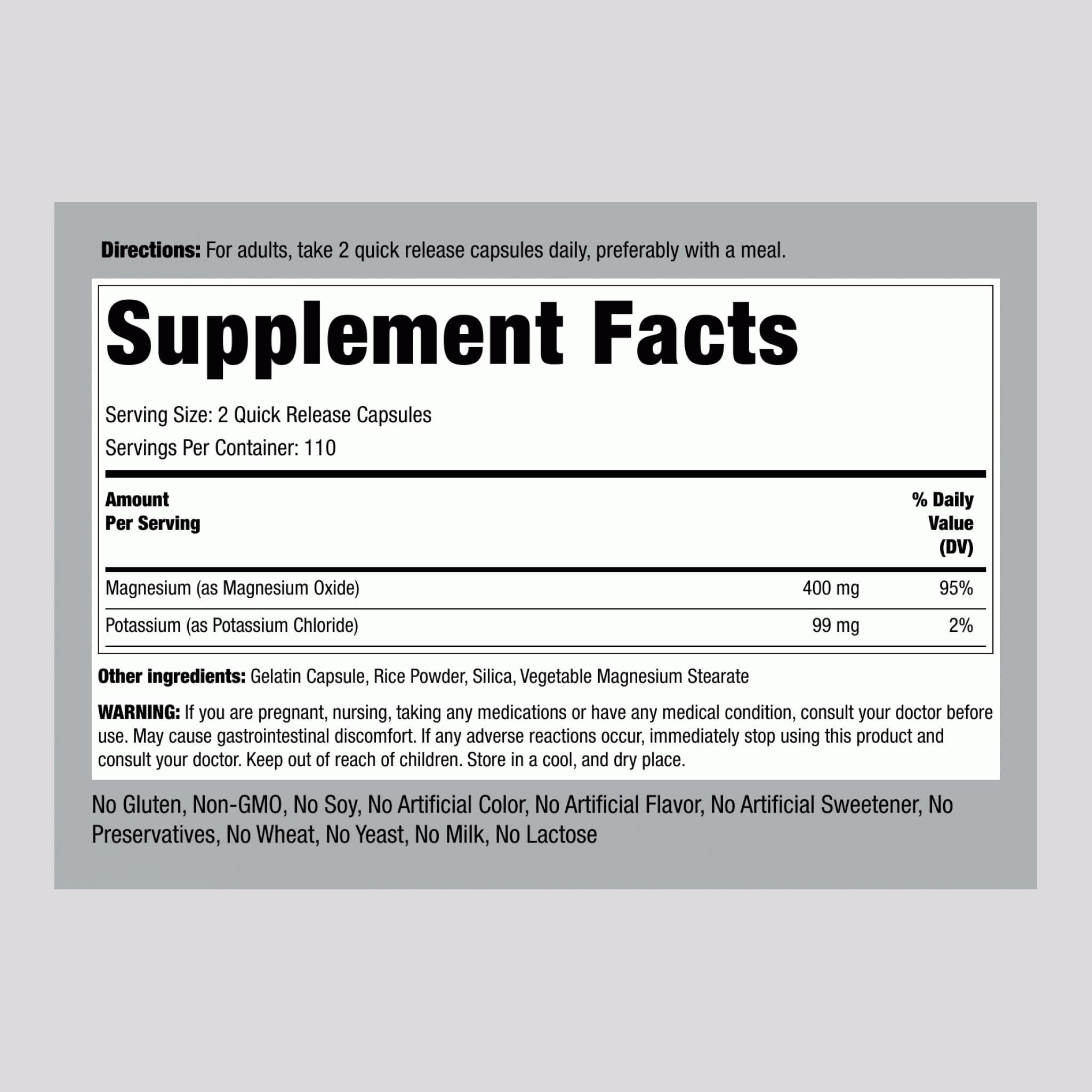 non-GMO potassium magnesium complex