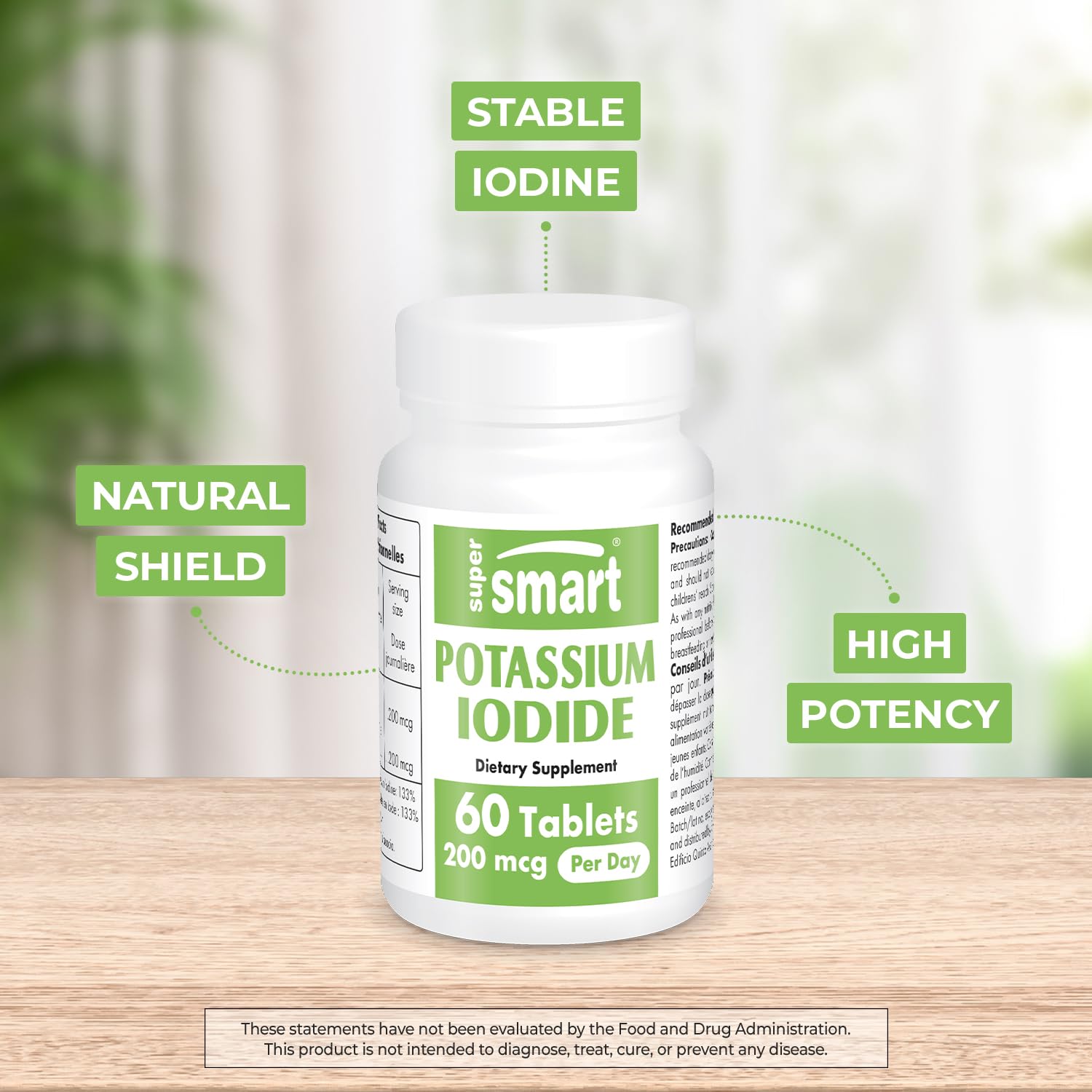 non-GMO potassium supplement tablets