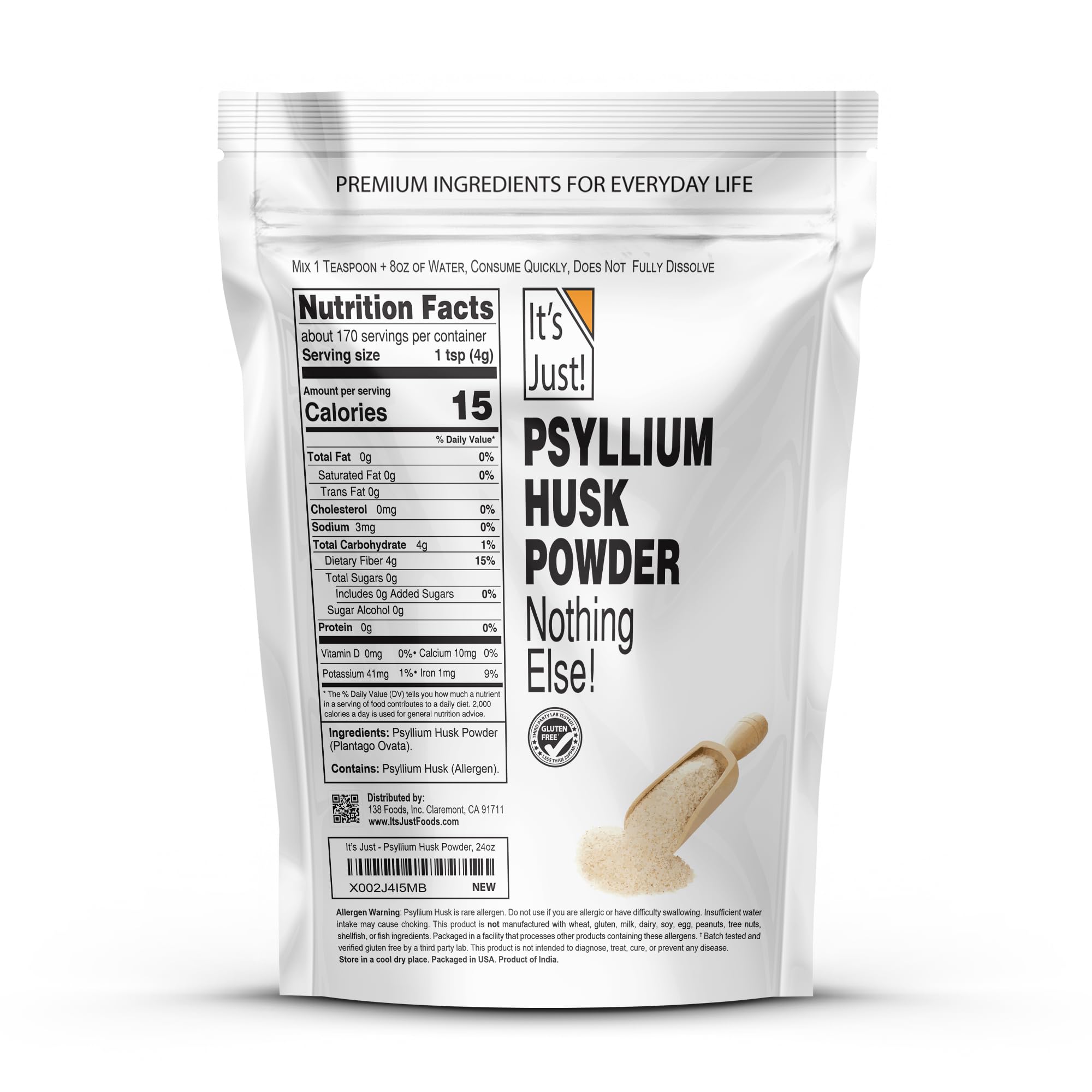 Non-GMO psyllium husk benefits
