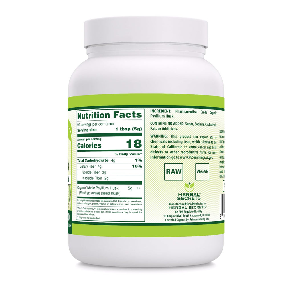 non-GMO psyllium husk benefits