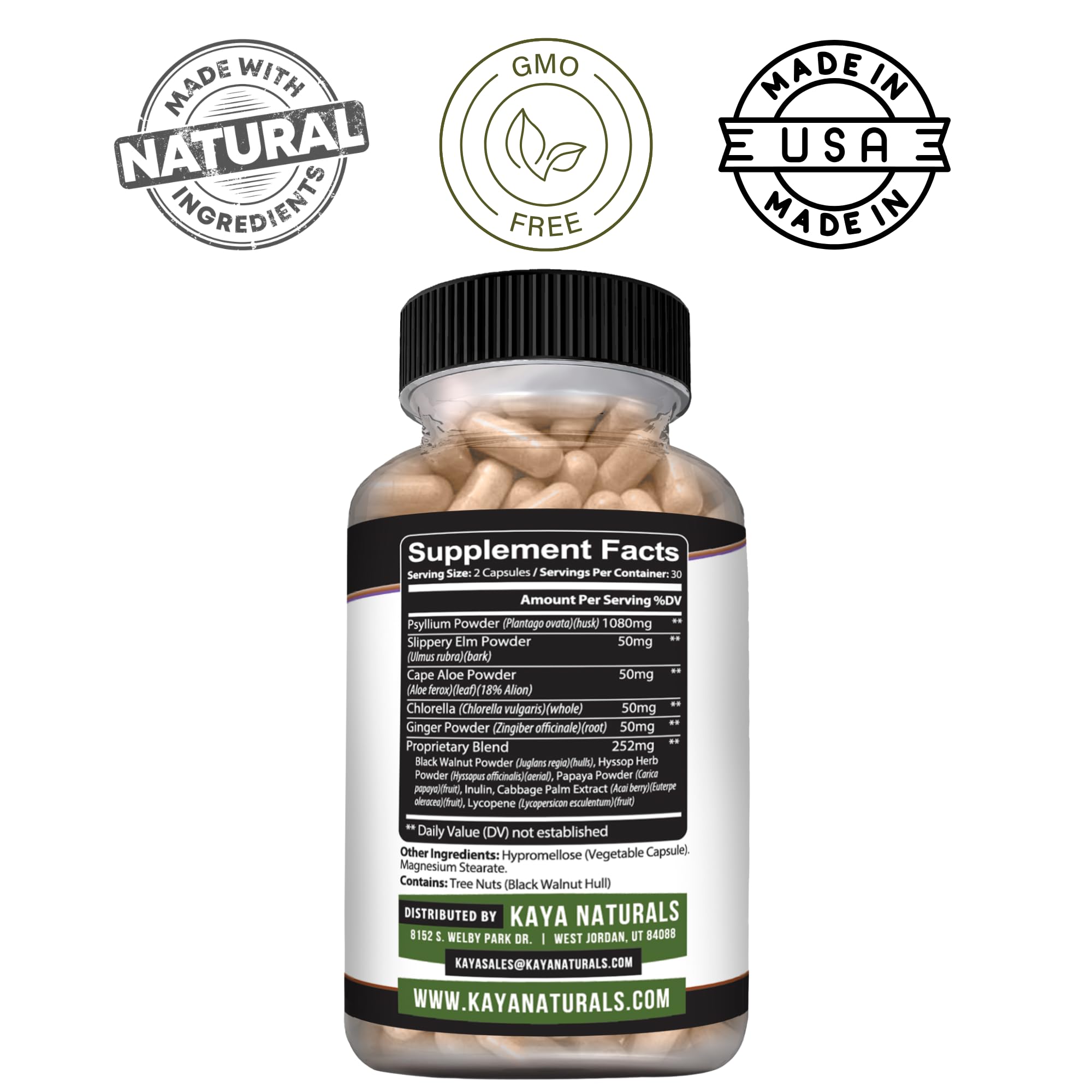 non-GMO psyllium husk benefits