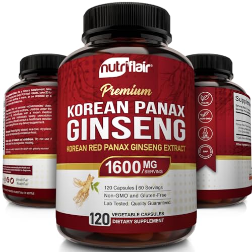 non-GMO red ginseng supplement