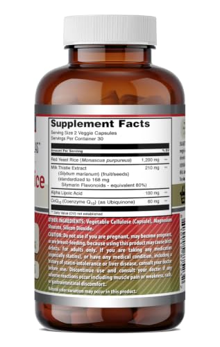 non-GMO red yeast rice capsules