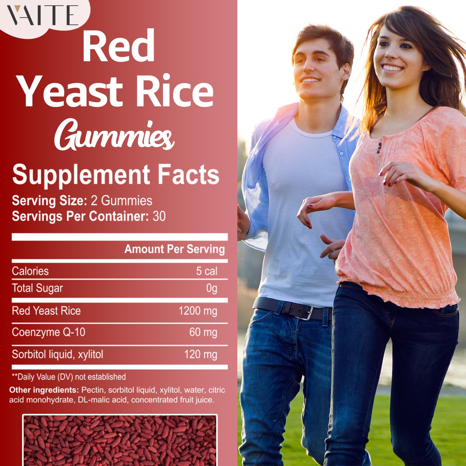 non-GMO red yeast rice gummies
