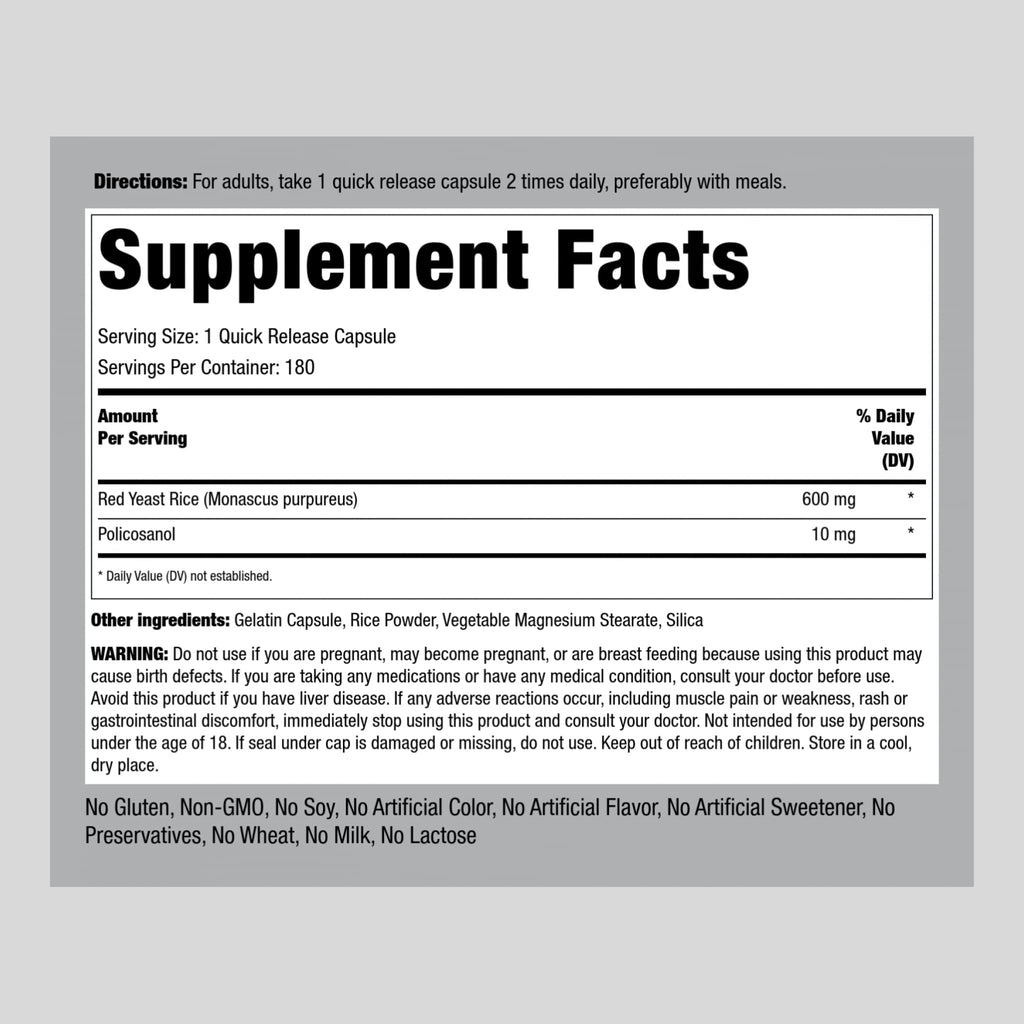 non-GMO red yeast rice product